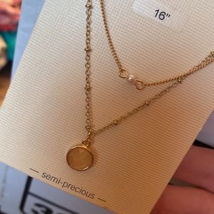 LC Lauren Conrad | Jewelry | Lc Lauren Conrad Necklace And Rings | Poshmark